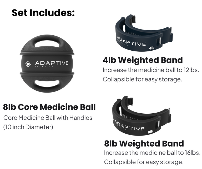 Adjustable Medicine Balls | Adaptive Fitness | Strength Training